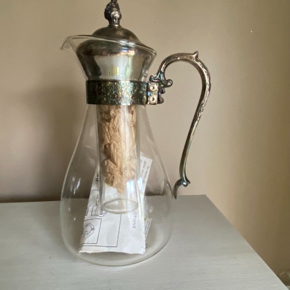 Pyrex Sheraton Silver | Dining | Vintage Pyrex Chill It Pitcher ...